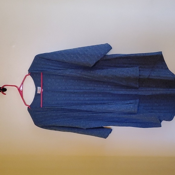 LuLaRoe | Jackets & Coats | Blue Lindsey Kimono | Poshmark